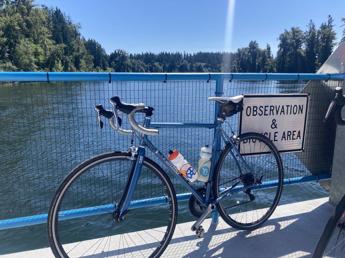 Axoplasm / Two ferries century via Corral Creek